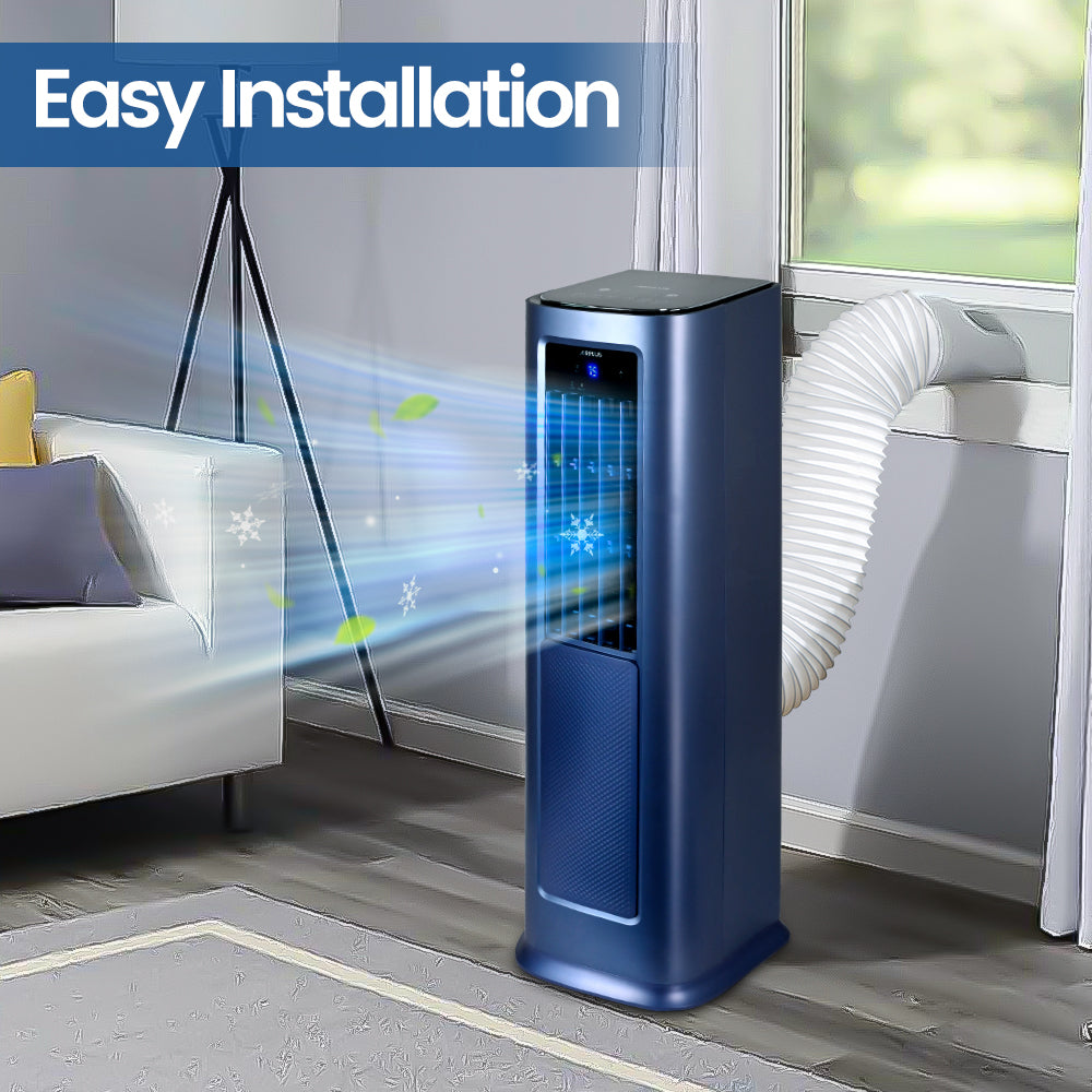 7,800 BTU (DOE) Portable Air Conditioner Cools 7,00 Sq. Ft. with Heate – EdenDirect